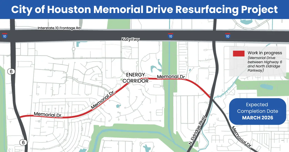 Construction Update: Memorial Drive Resurfacing Project - The Energy ...